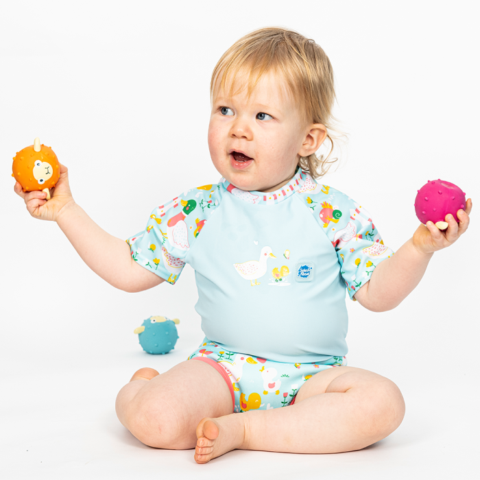 Splash About Happy Nappy Sunsuit - Little Ducks – AussieBabies2Kids